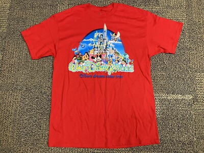 Disneyland Walt Disney World Character T-Shirt Mickey Mouse Goofy Genie ...