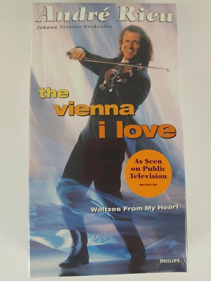 New & Sealed ANDRE RIEU, the Vienna I love VHS 1995 As Seen on tv | eBay