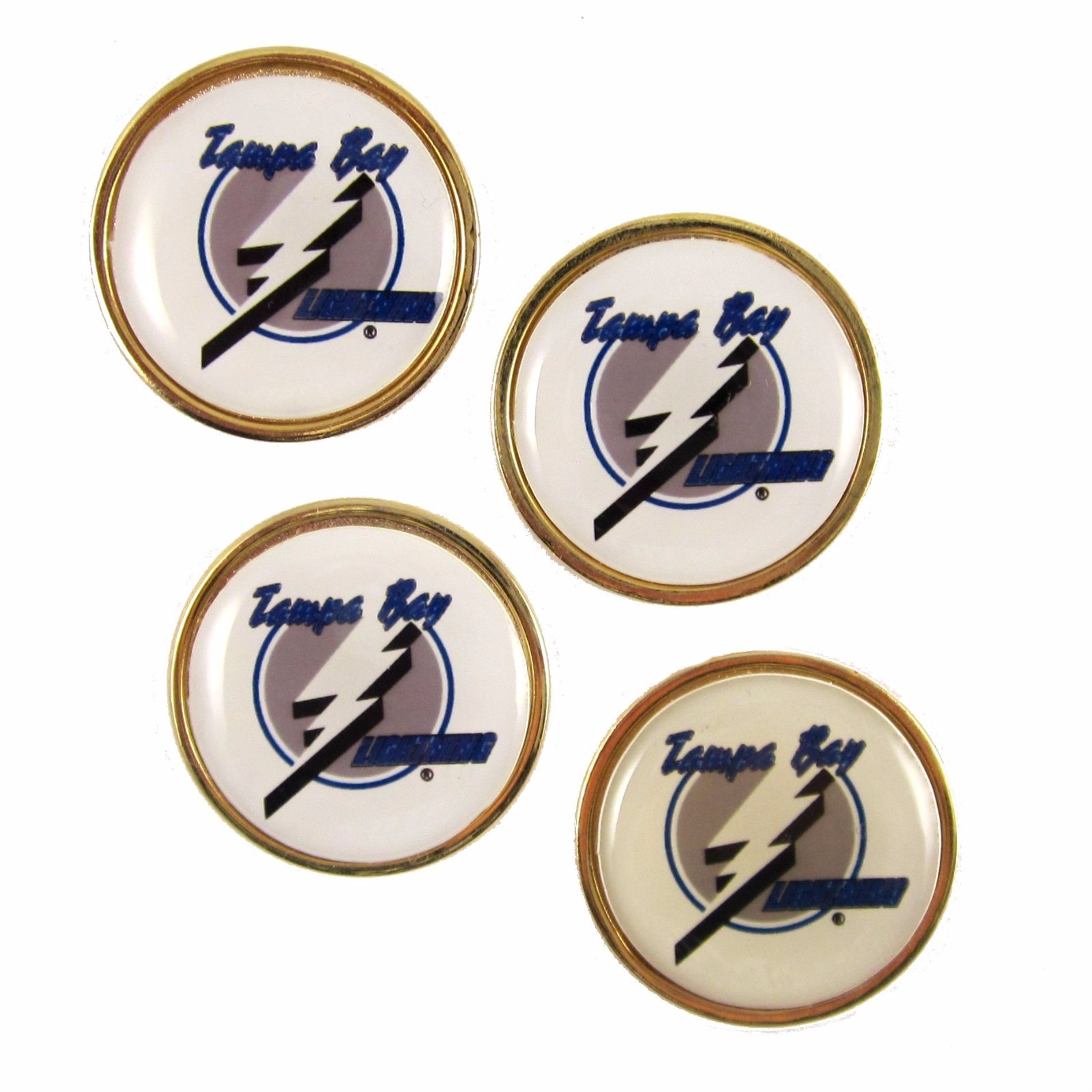 Tampa Bay Lightning NHL Golf Ball Markers (Set of 4) | eBay