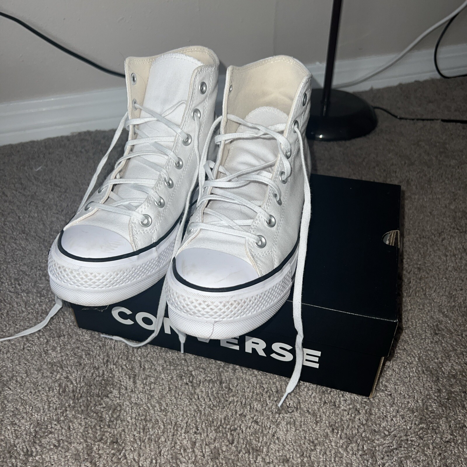 Converse Chuck Taylor All Star Platform High White - Gem