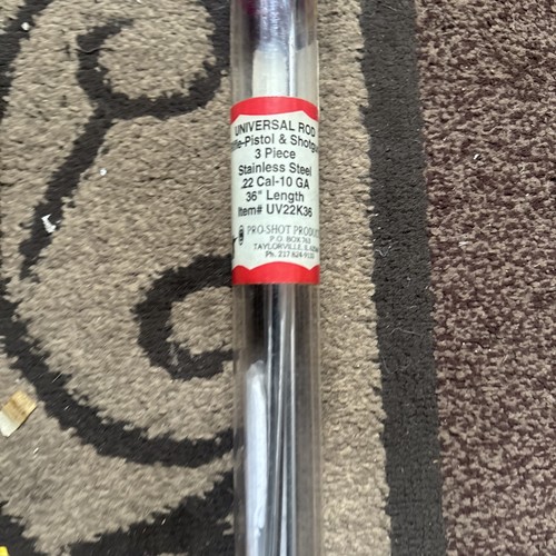 Pro-Shot 36" Universal Cleaning Kit 22 Cal thru 12 Gauge # UV22K36 New ...