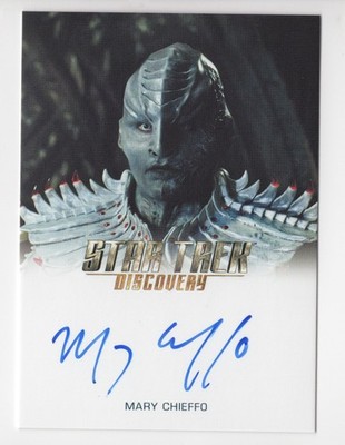 Mary Chieffo as L'Rell Star Trek Discovery Season 1 Autograph Card Auto ...