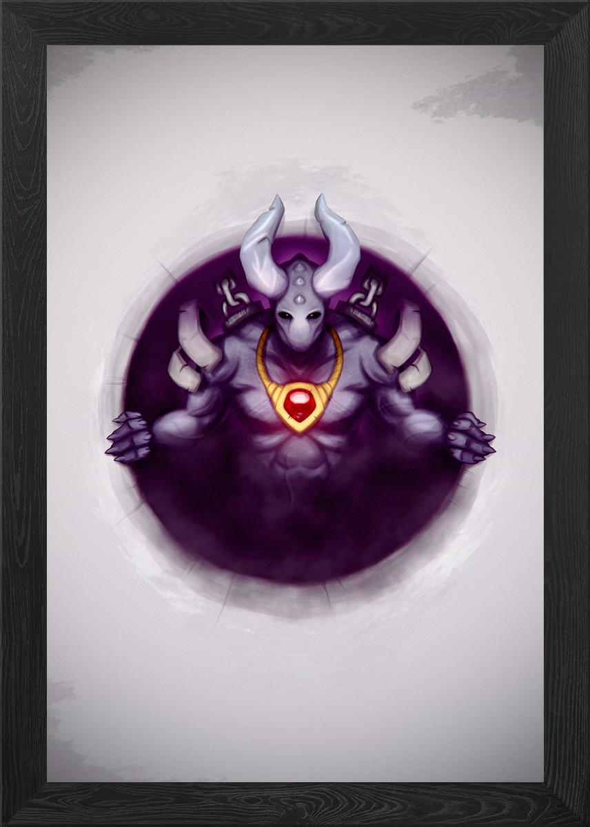 Free the evil Framed Wall Art Poster Canvas Print Picture | eBay UK