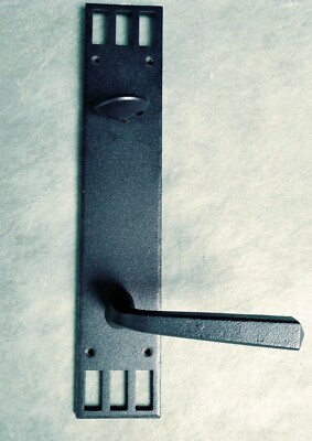 Southwest Forge Door Hardware Dummy Lever Mission Black Finish Hand ...