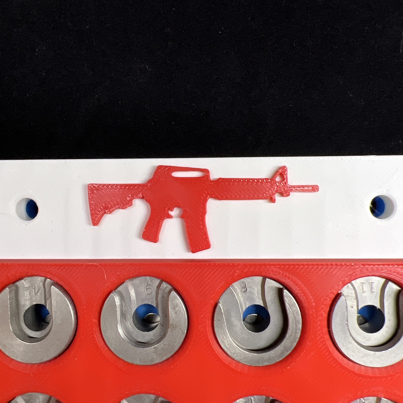Reloading Shell Holder Wall Mount Storage Organizer Fits RCBS Hornady ...