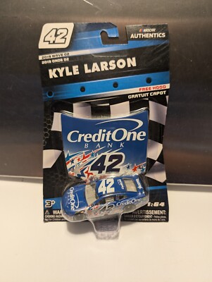 2019 Kyle Larson #42 Credit One Bank Nascar Authentics Diecast Wave 2 ...