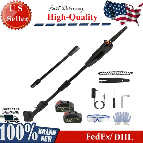 Cordless Pole Saw, Battery Powered Pole Saws for Tree Trimming,20V 2 ...