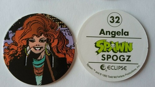 SPAWN Spogz Pogs by Eclipse Todd McFarlane, 1993 #32 - Angela | eBay
