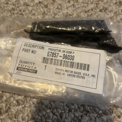 Genuine Toyota Door Window Belt Weatherstrip Spacer 67857-06030 | eBay ...