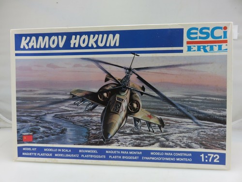 Esci Ertl Ka 34 Kamov Hokum Helicopter 1 72 Scale Model Kit 9073