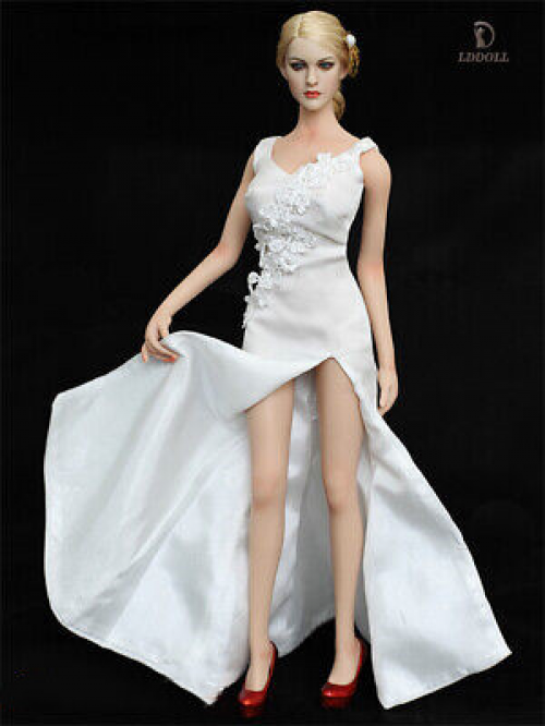 LD DOLL 1:6 European Female Seamless Silicone Body&Head Sculpt Set ...