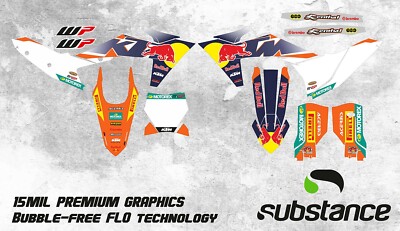 Graphics kit for KTM SXF 2023 2024 250 350 450 SX-F SX EXC DECALS ...
