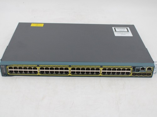 Cisco Catalyst WS-C2960S-48TS-L 48 Port Managed Gigabit Ethernet Switch ...