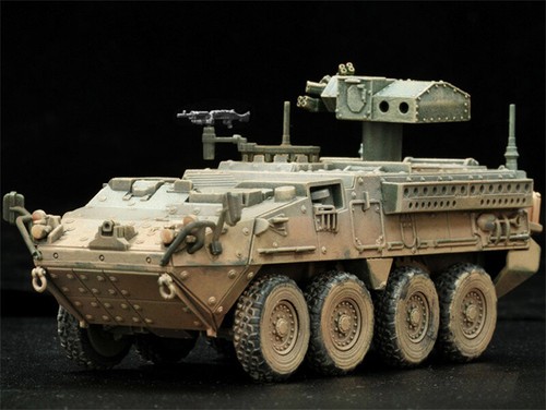 for Dragon US M1134 Stryker ATGM Muddy Version Syria 2020 1/72 ABS Tank ...