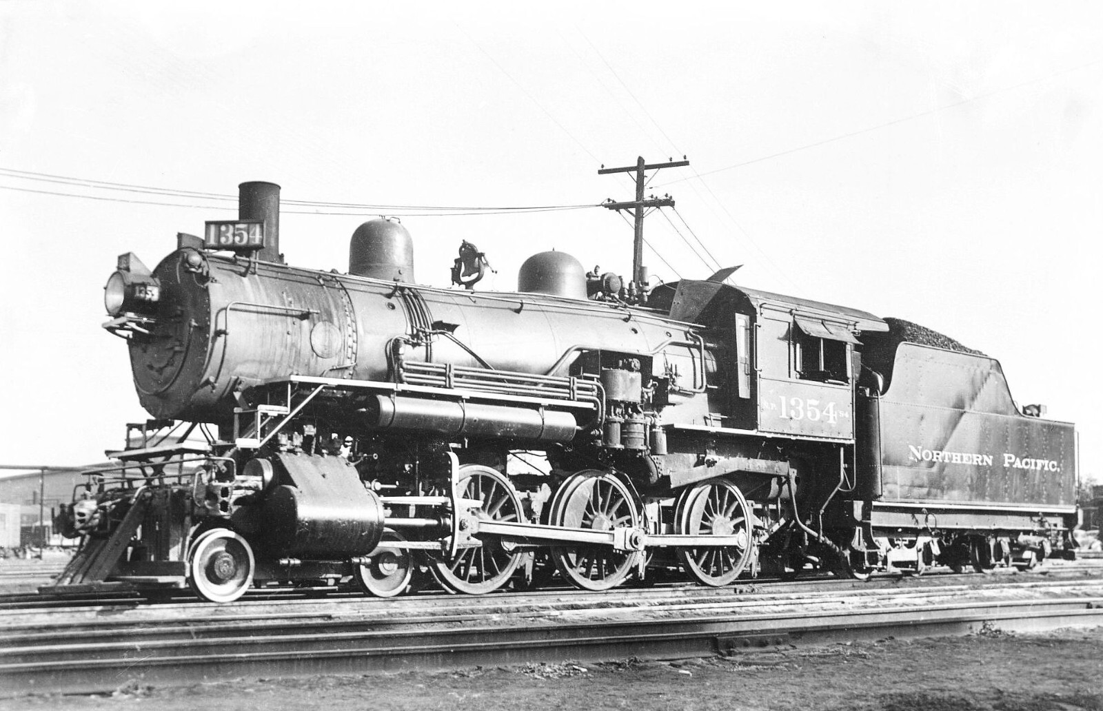 3AA978 NEG/RP 1952 NORTHERN PACIFIC RAILROAD 460 LOCO #1354 | eBay