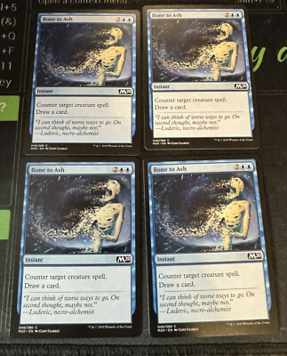 Bone to Ash X4 M20 Core Set Magic the Gathering MTG | eBay