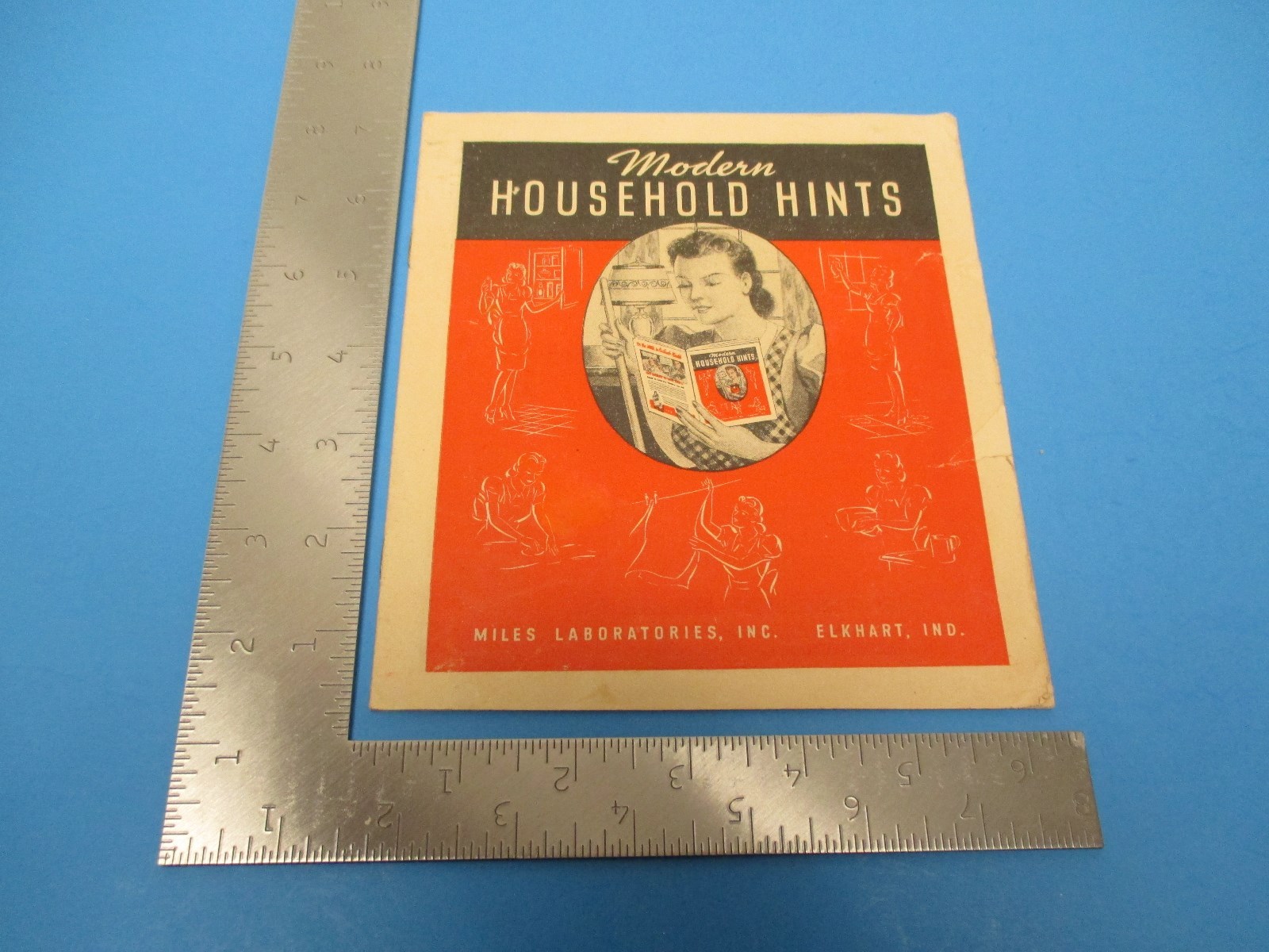 Vintage Miles Laboratories, Inc Elkhart, IN Modern Household Hints ...