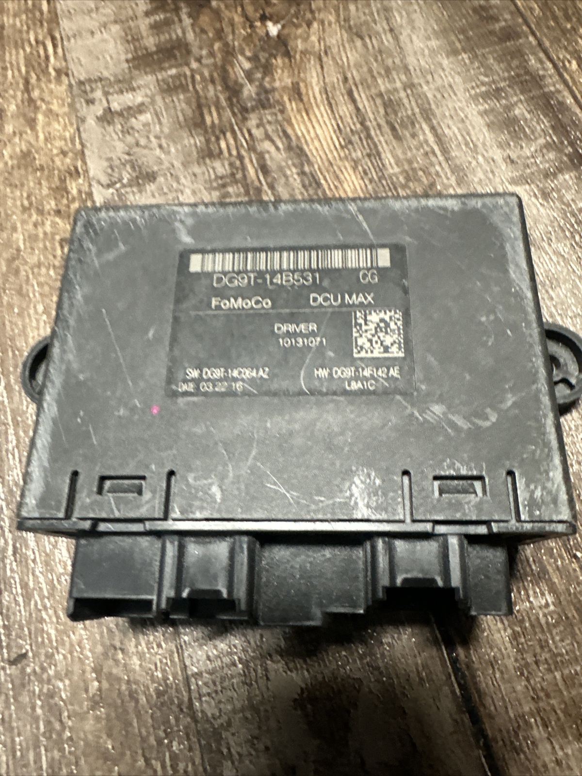 13 14 FORD FUSION LINCOLN MKZ DG9T 14B531 AL DOOR CONTROL UNIT MODULE ...