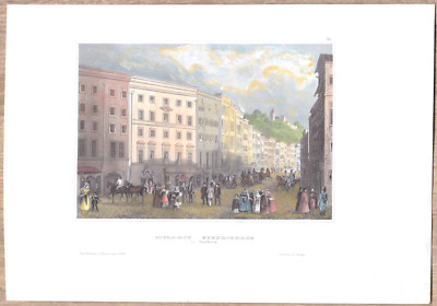 1844 Meyer print MOZART'S HOUSE, SALZBURG, AUSTRIA, #30 | eBay