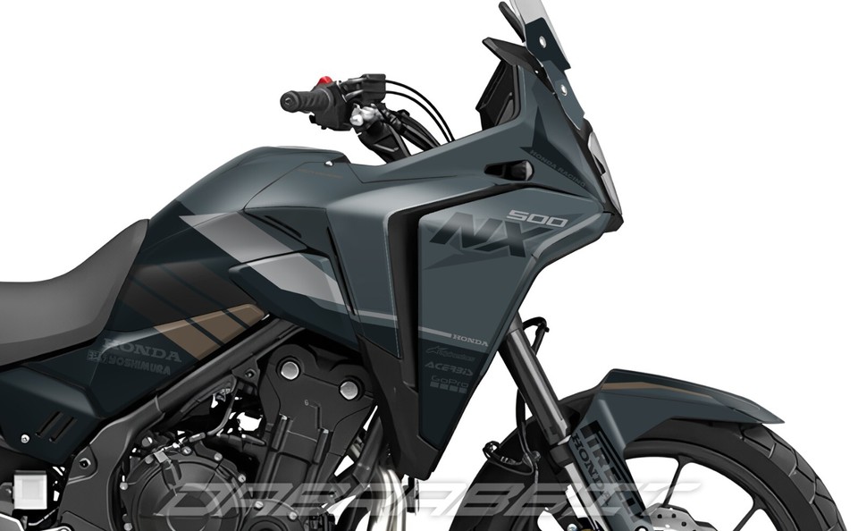 NEW Graphic kit for Honda NX500 (2024~) Decal Sticker Kit (CR-CG) | eBay