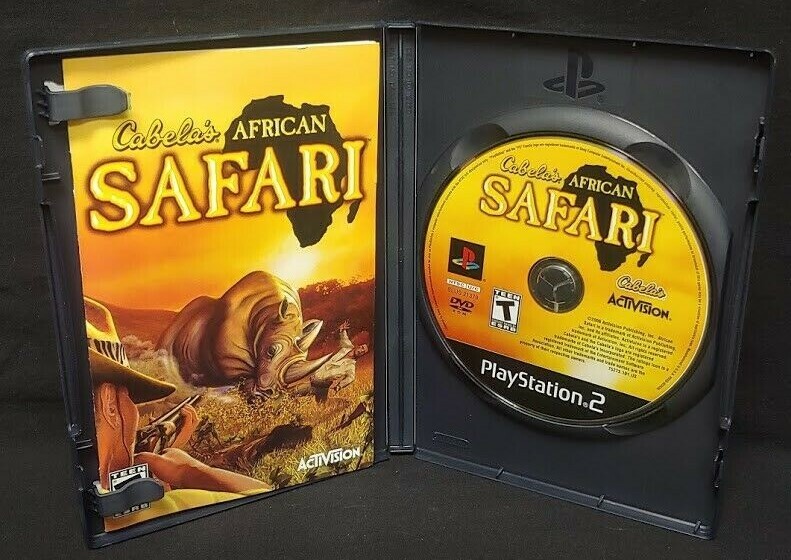 Cabela's African Safari - PS2 Playstation 2 COMPLETE Game 1 Owner Near ...