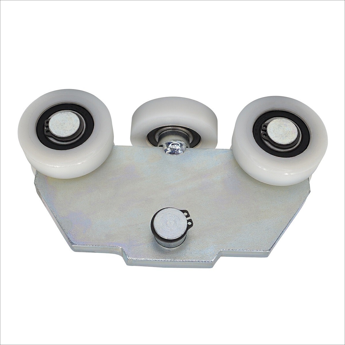 Laufrolle Polyamid HS-70.WZ.5P Schiene 70x70x4 400kg Hängende ...