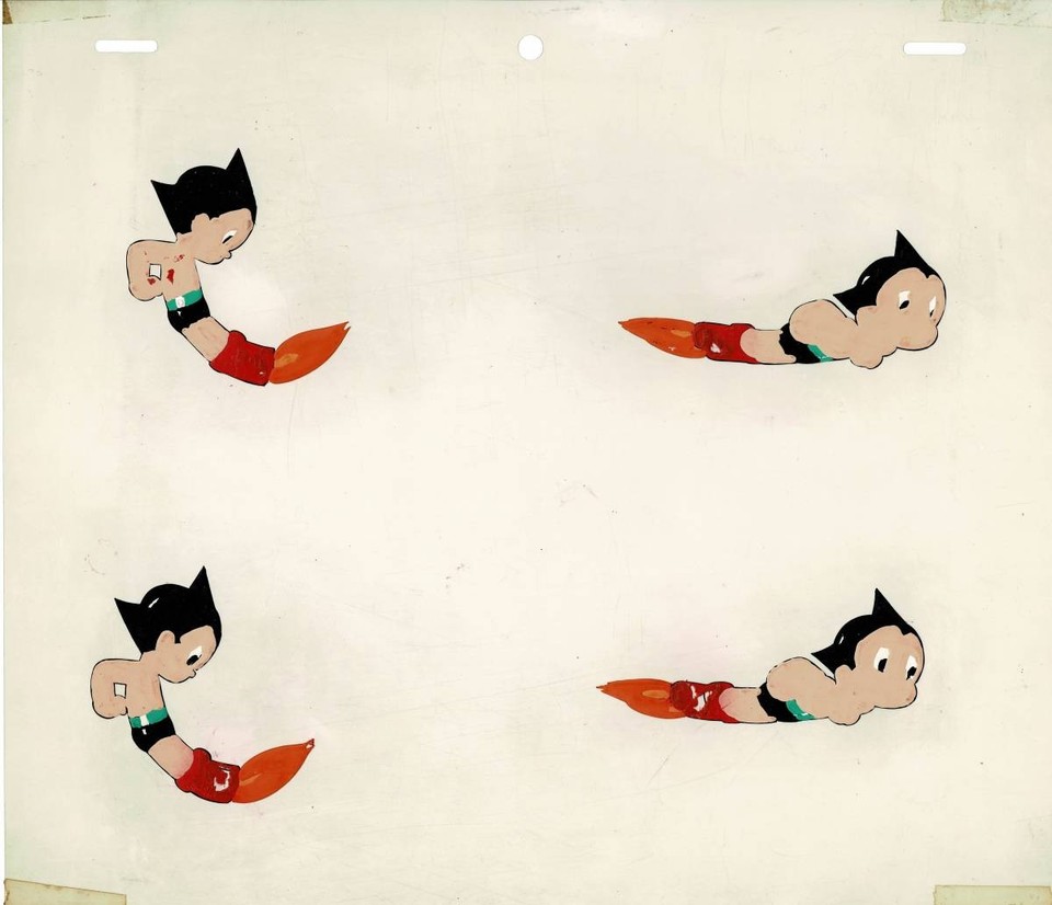 y1 Animation Cel Astro Boy 2Nd Work Setting Materials Tezuka Osamu ...