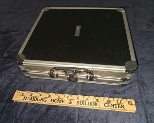 Vaultz DVD CD Storage Case 88 capacity hard case binder 2 KEYS NO ...