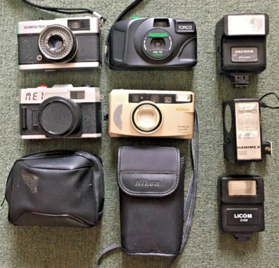 Vintage 35mm Cameras & Flash Units - Nikon, Olympus and more | eBay ...