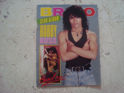 SALSA film Robby Rosa MINIATURE vintage 80s cover SPECIAL magazine ...
