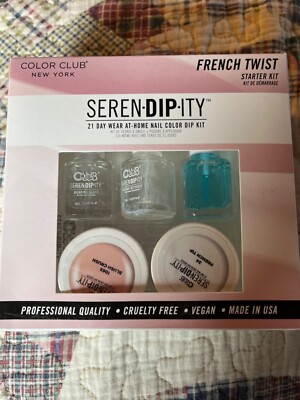 Color Club SEREN-DIP-ITY French Twist 21 Day Wear At Home Nail Color ...