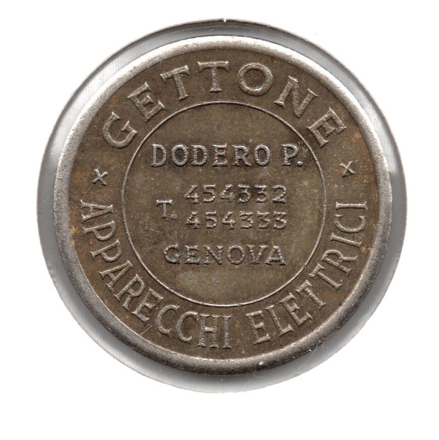 ITALY - Gettone Flippers Apparecchi Elettrici Jukebox Token | eBay