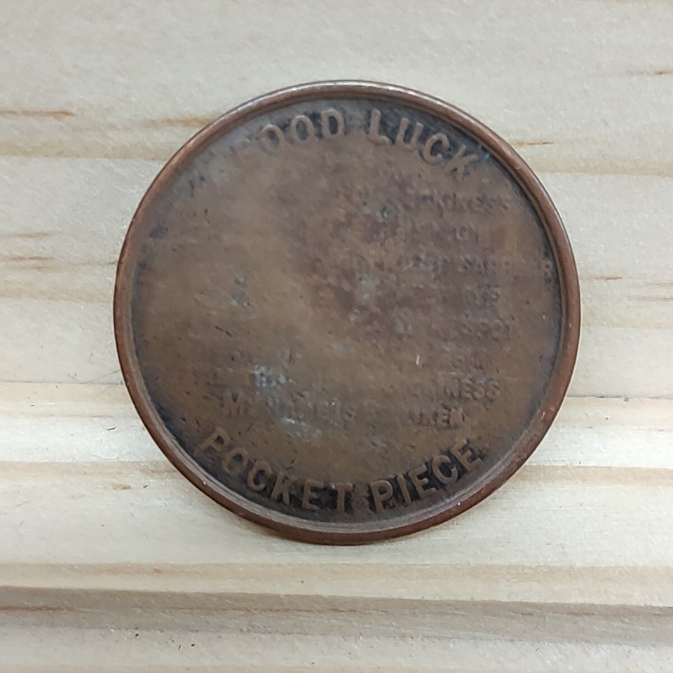 Antique Vtg Billiken Chicago Lucky Pocket Piece Coin Token Medal | eBay