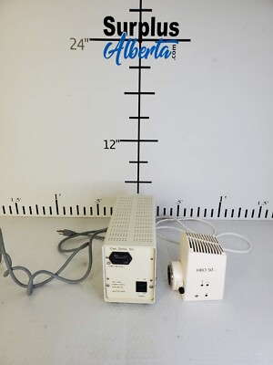 Carl Zeiss Arc Lamp Power Supply & Lamp Housing 50W HBO AC #910759-9999 ...