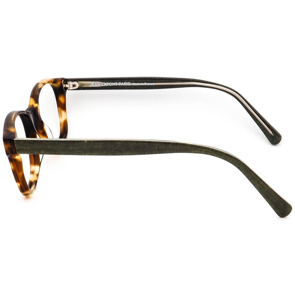 Jean Lafont Small Eyeglasses Tag 532 Tortoise/Dark Green Square France ...
