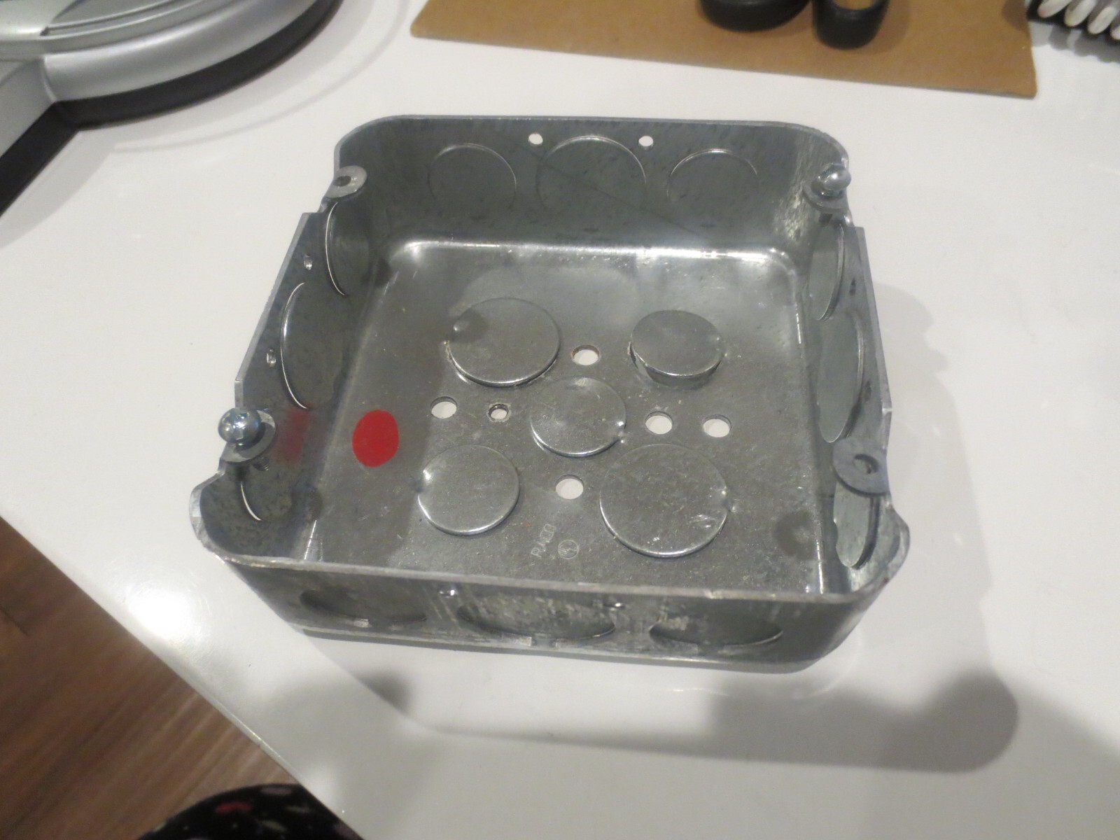 hubbell 4-11/16" square box , 1-1/2"deep | eBay