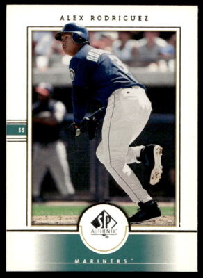 2000 SP Authentic #16 Alex Rodriguez Seattle Mariners | eBay