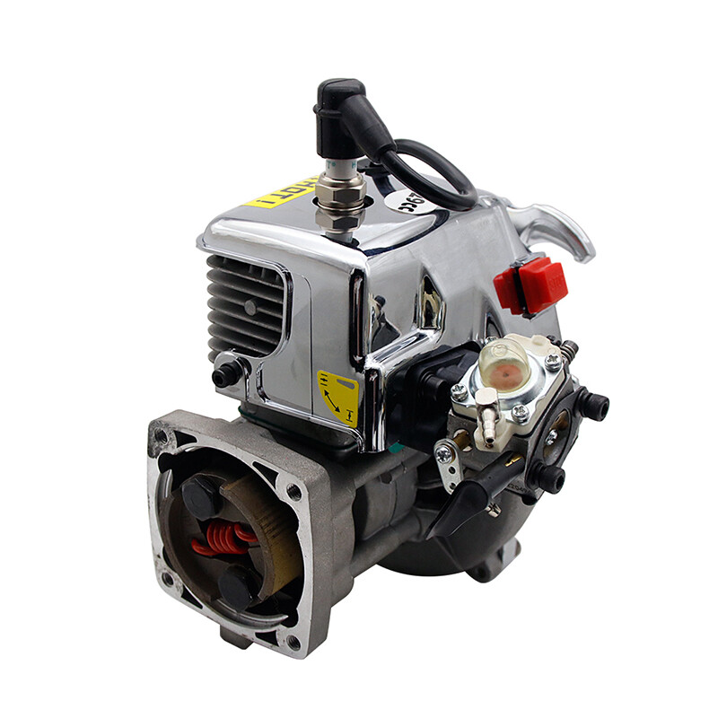 Chrome 29CC 4 Bolt Engine For 1/5 HPI ROFUN KM BAJA Losi FG GoPed ...