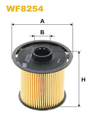Fuel Filter WF8254 Wix Filters 7701206119 Genuine Top Quality ...