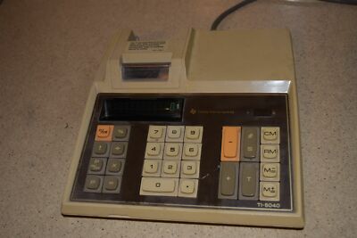 ^^ TEXAS INSTRUMENTS TI-5040 ELECTRONIC CALCULATOR (B1) | eBay