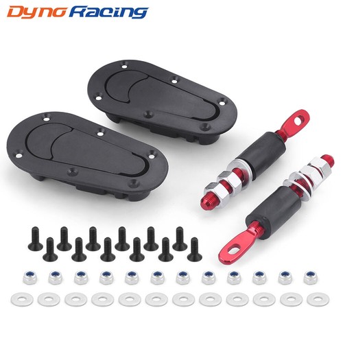 Universal Racing Car Flush Mount Quick Release Hood Latch Pin No Key ...
