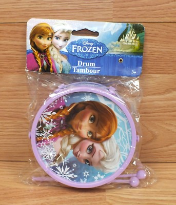 Genuine Disney Frozen What Kids Want! INC. Small Kids Toy Plastic Drum ...