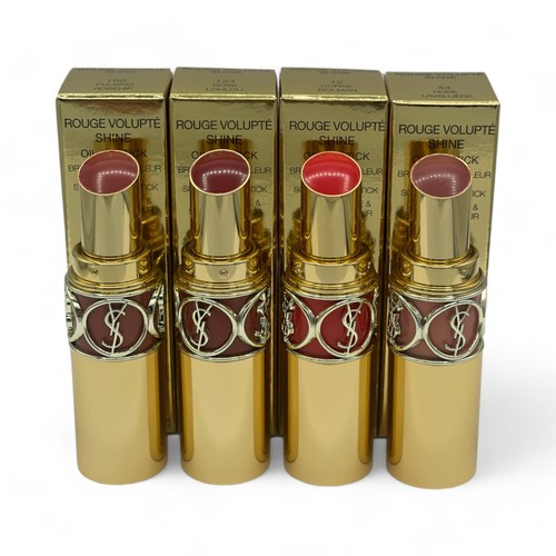 Yves Saint Laurent YSL Rouge Volupte Shine Oil In Stick Choose Shade ...