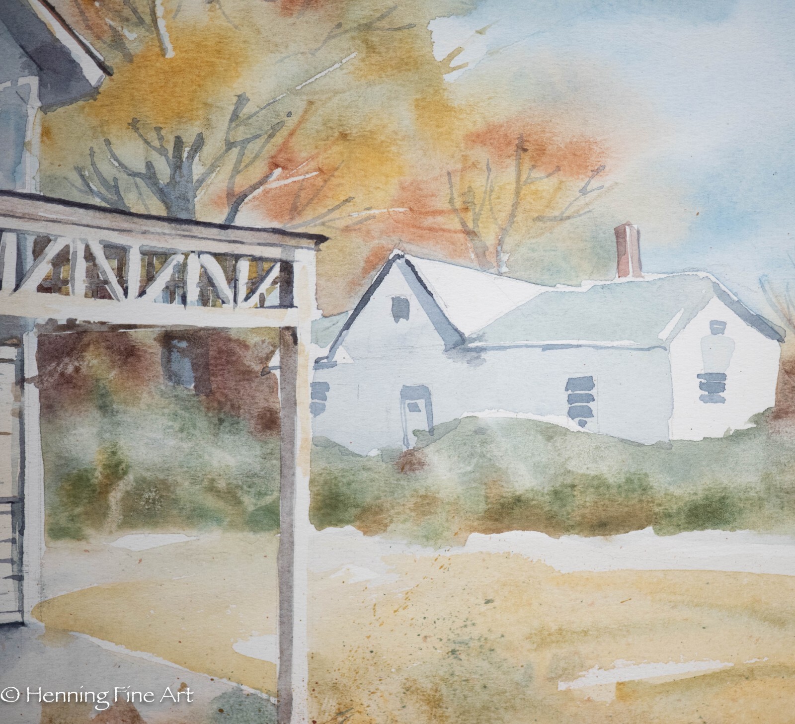 Beautiful Watercolor Painting by Sharon Zimmerman of Old General Store ...