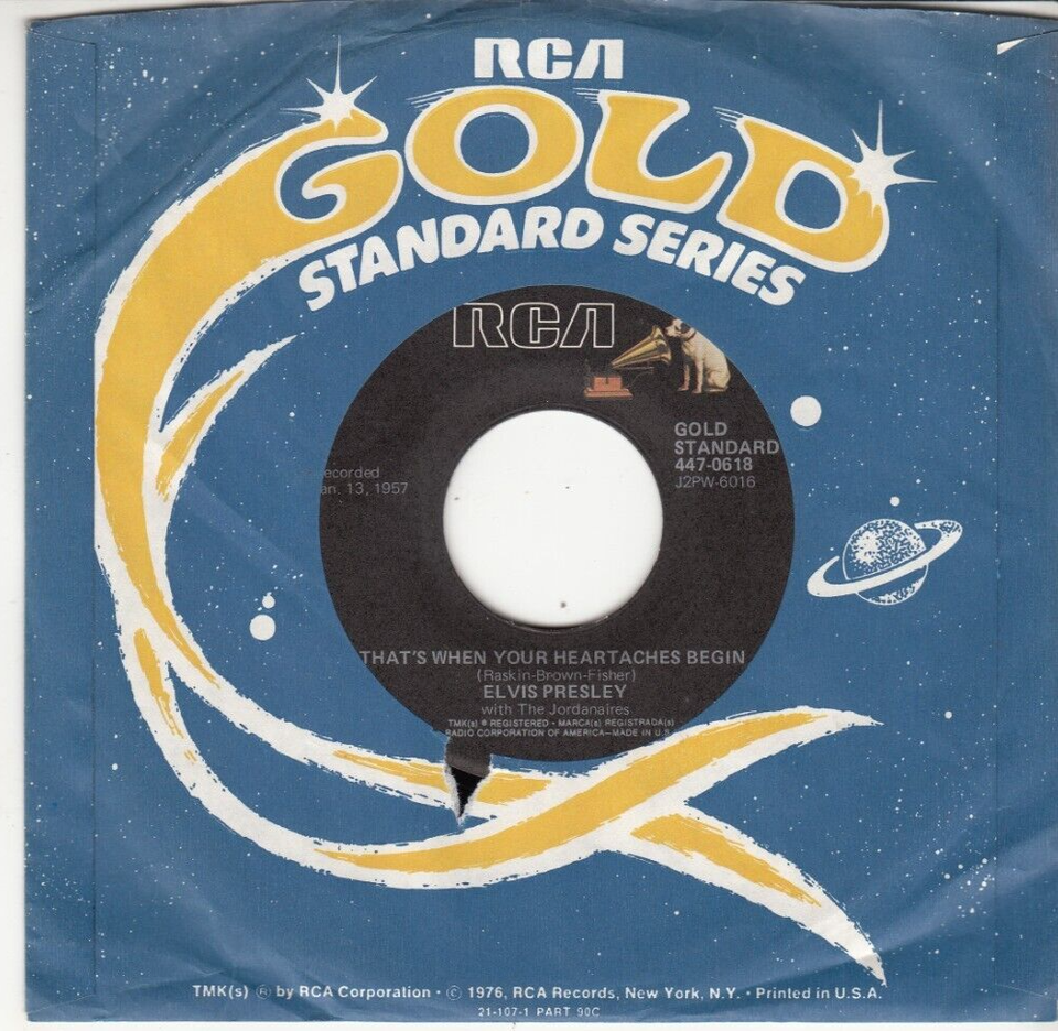 ELVIS PRESLEY - ALL SHOOK UP - REISSUE 45 - GREAT SHAPE | eBay