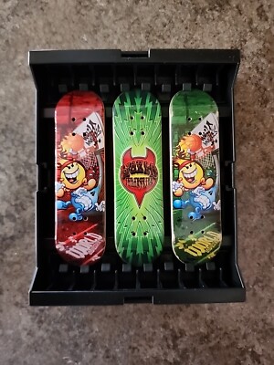 World Industries Tech Deck Full Art! Vintage! Rare! Comes With Display Rack! | eBay