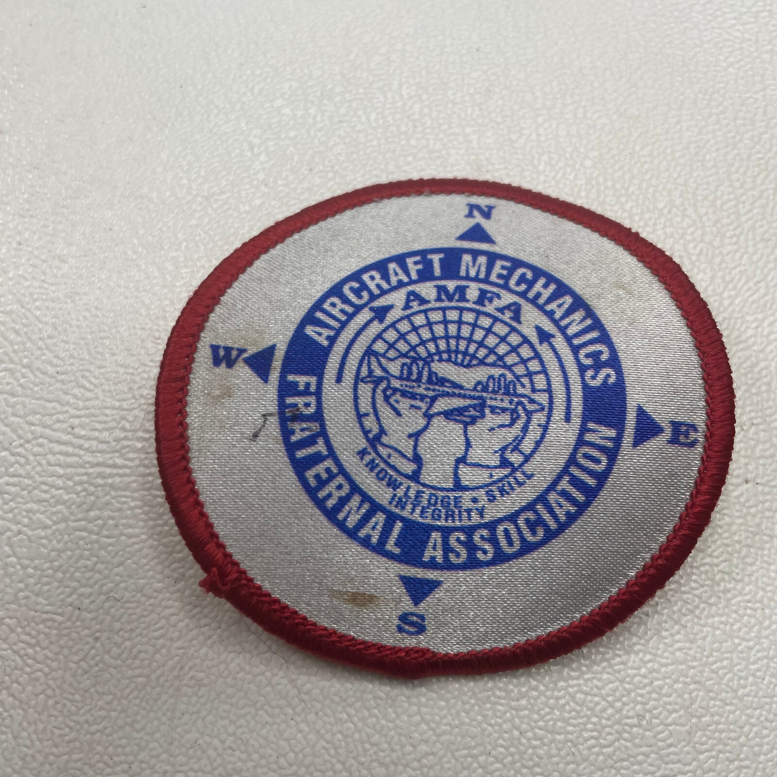 VINTAGE has staining AMFA Aircraft Mechanics Fraternal Association ...