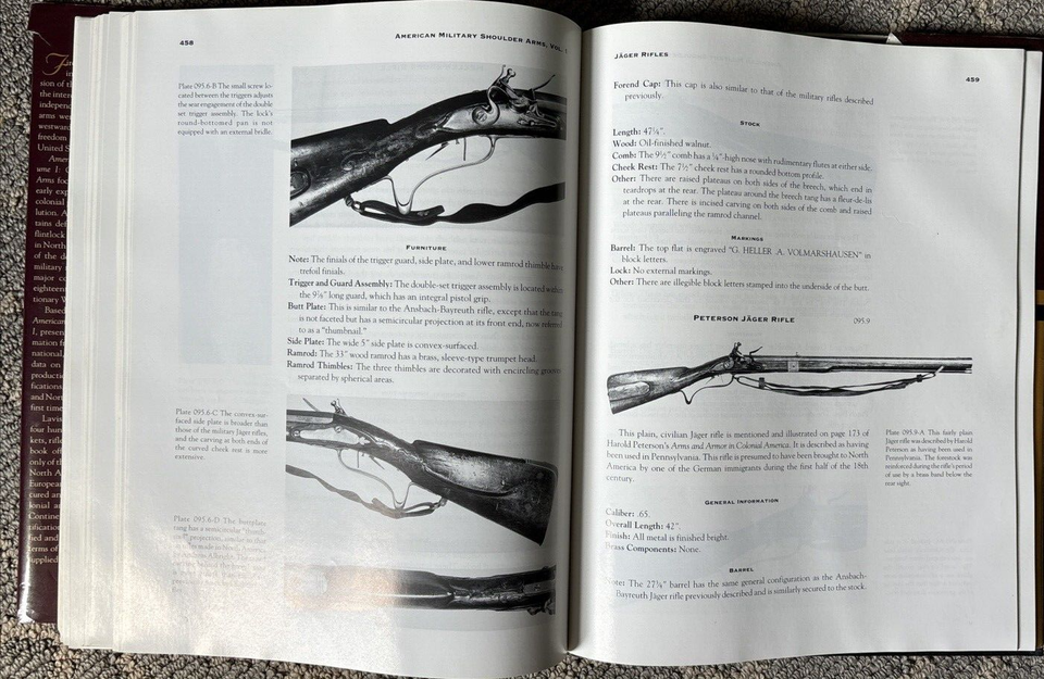 American Military Shoulder Arms, Volume I Signed by George Moller 1993 ...