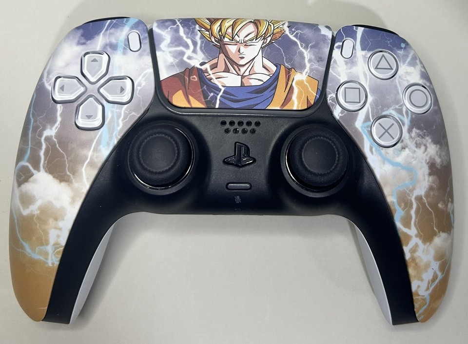 Official PS5 DualSense Controller With Custom Dragonball Design (Blue ...