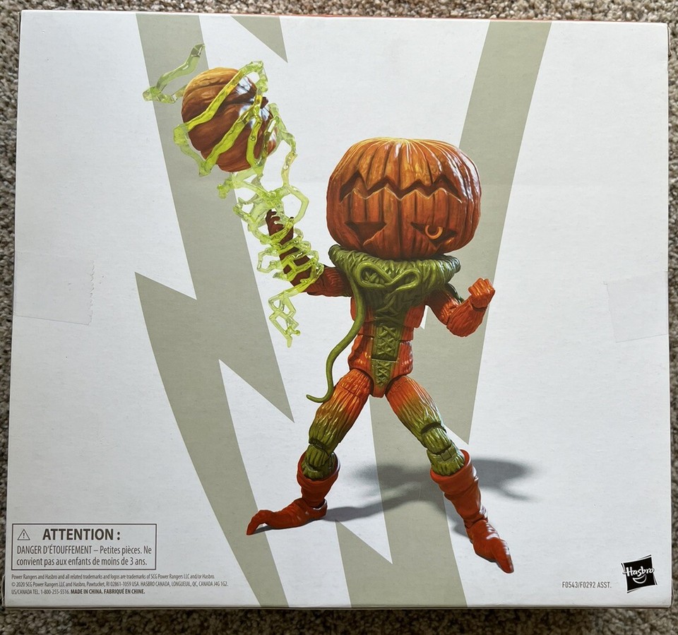 Hasbro Power Rangers Lightning Collection Mighty Morphin Pumpkin Rapper ...